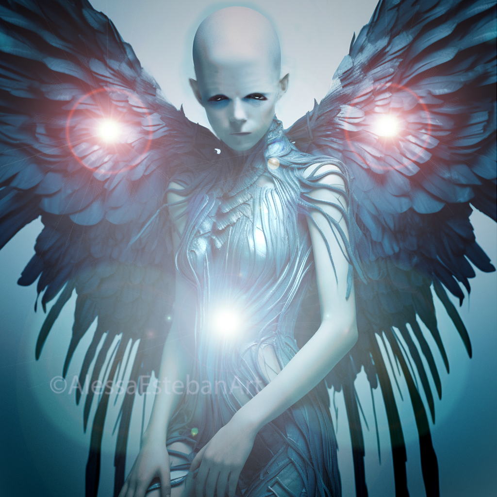 Being of avian origin from the planetary system ZENETAE, Digital File ...